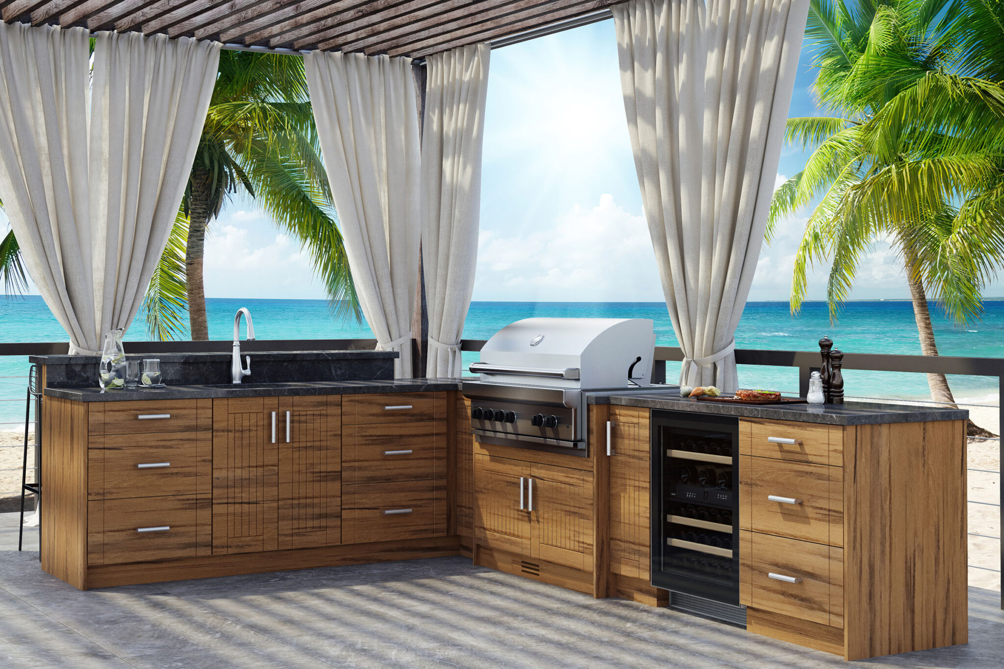 Outdoor Kitchens - Kiba Studios